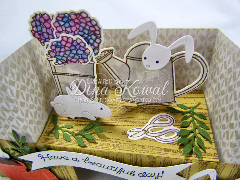 Dina Kowal Creative: Splitcoast Tutorial: Bench Fold Card