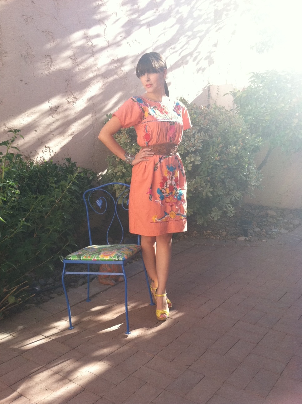 Golden Girl of the West: The Fiesta Dress