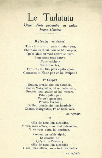 MANDEURE AU FIL DU TEMPS: turlututu