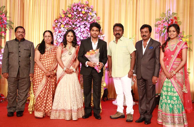 GV Prakash Saindhavi Wedding Reception Photos Gallery