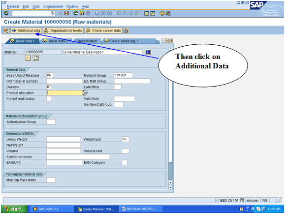 Free SAP Training Manuals: SAP User manual - Material Master