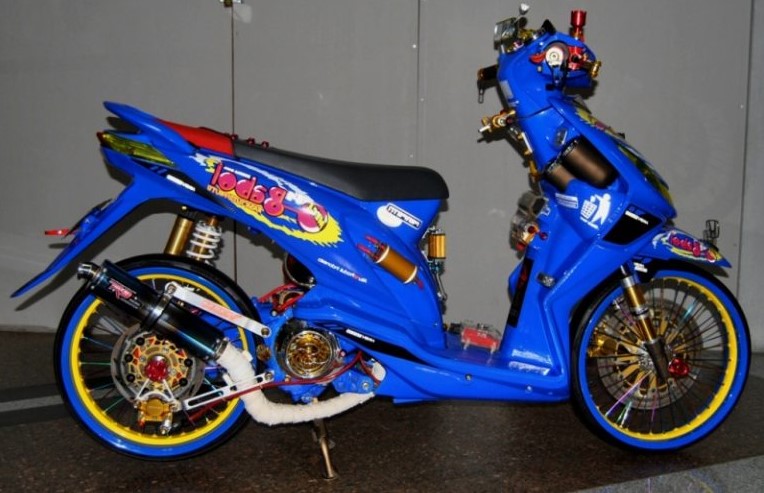 50 Gambar Modifikasi Honda Beat Terkeren & Terbaru 2017 | Gtx Concept