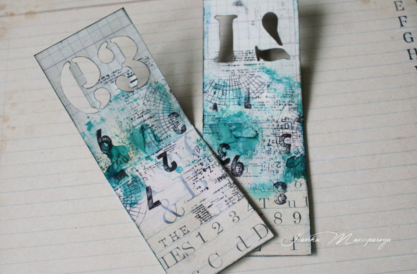 scrapmagique: ATC Numbers & letters