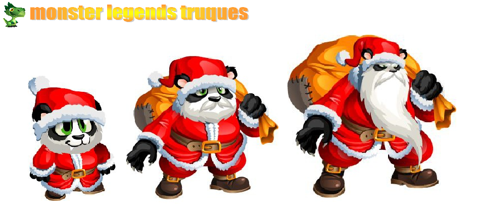 monster legends truques: panda claus