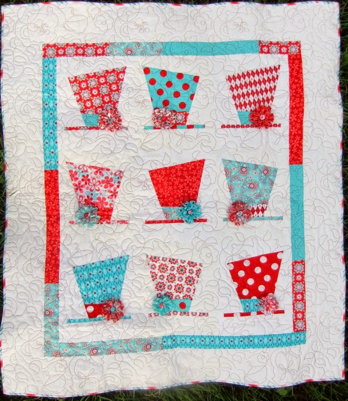 Nancie Anne Quilts: Mad As A Hatter!!!