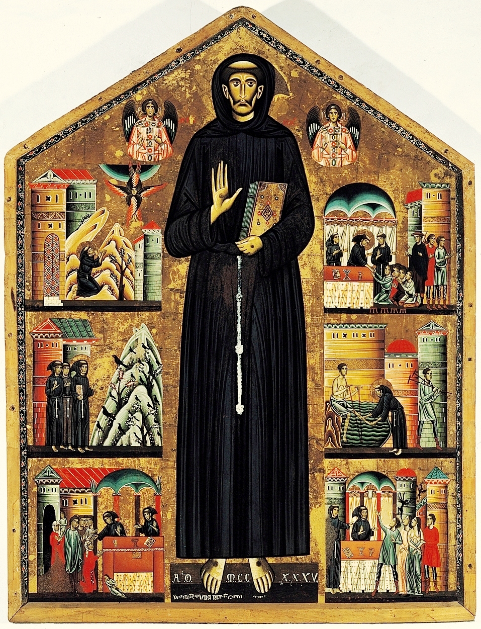 Kenney Mencher: Bonaventura Berlinghieri, "St. Francis Altarpiece ...