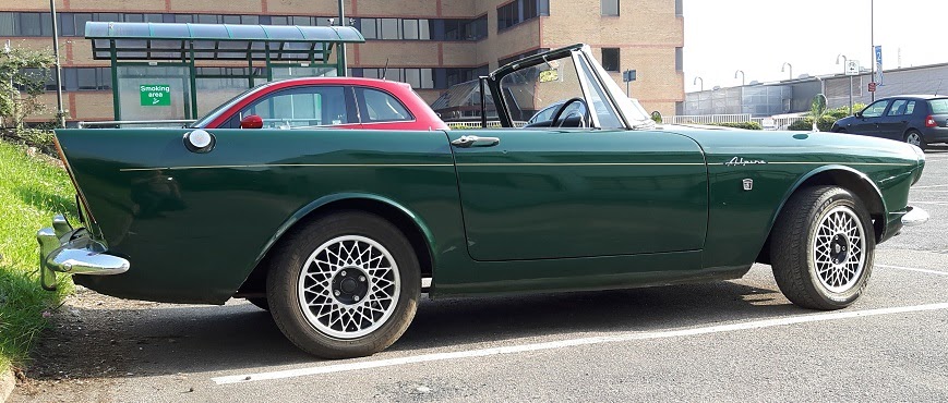 Sunbeam Alpine Series 3 conversion to V6 2.8: Subframe mods and alloys