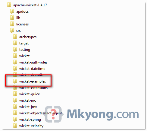 How to setup Wicket Examples in Eclipse ~ IT BLOG