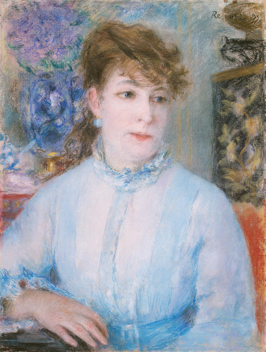 Portrait of a Woman - Pierre-Auguste Renoir | Endless Paintings