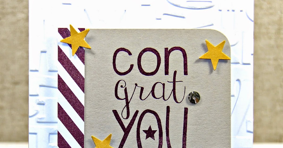 Get Crafty with Lisa: Congratulations with Stars & Stripes