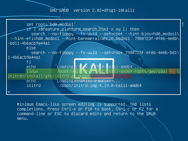 How To Reset Kali Linux Password Kalitut Tutorial
