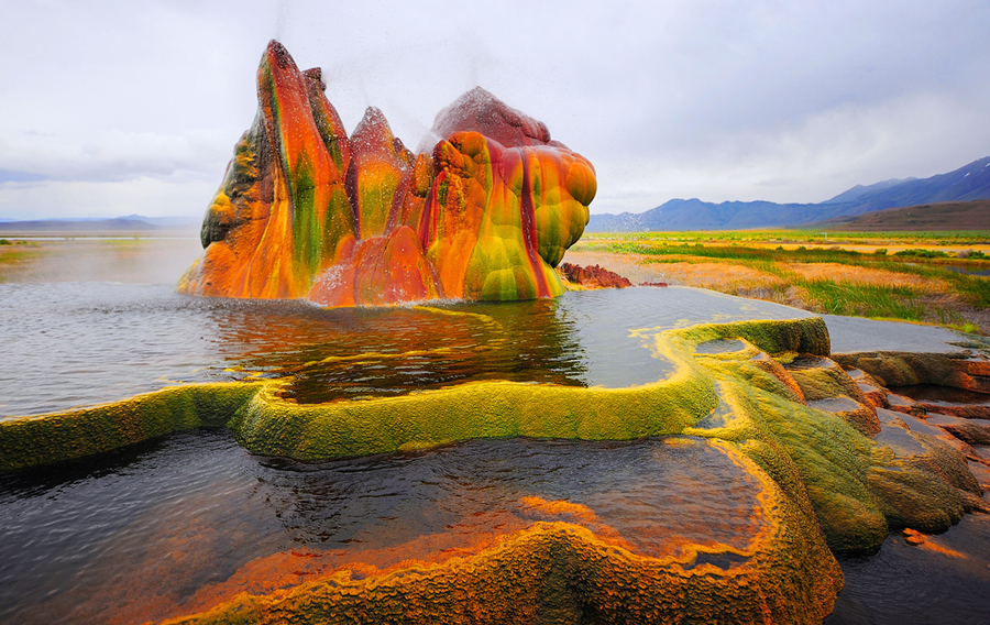 Fly Geyser - Gêiser Dos Estados Unidos