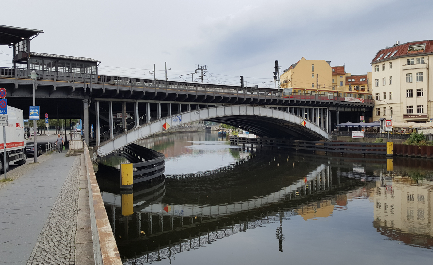 The Happy Pontist: German Bridges: 8. Railway bridge over the Spree at ...