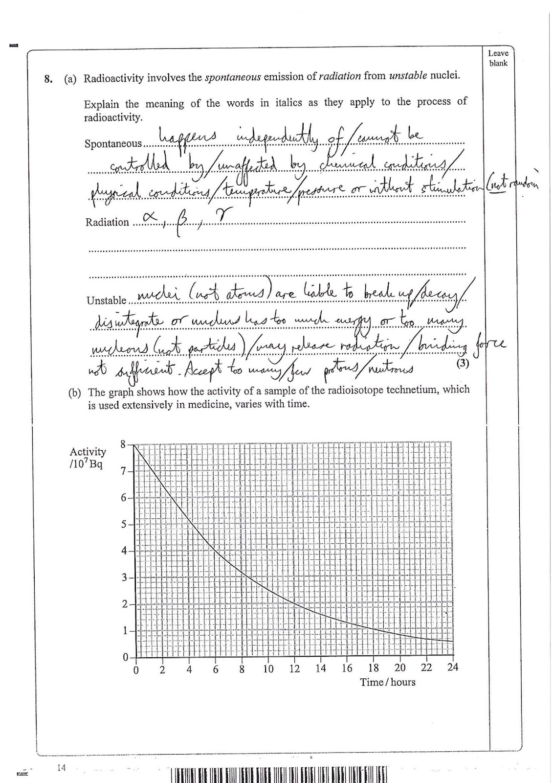 Student's blog: A- Level physics past paper questions / Chapter ...
