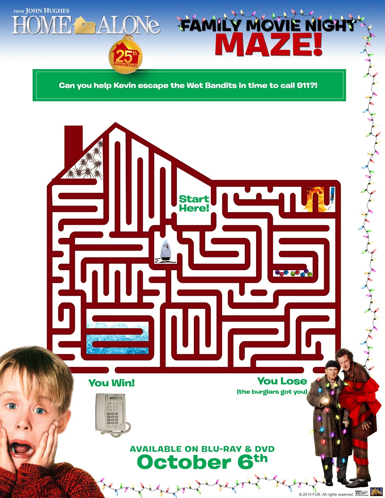 Home Alone Poster Battle Plan