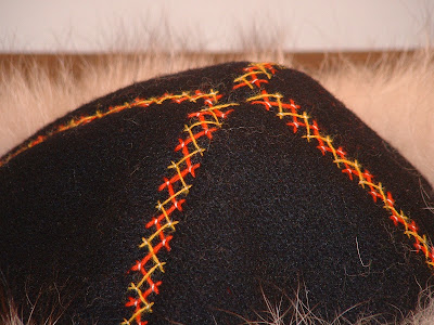 Medieval Milliner: Viking hat (Birka cap)