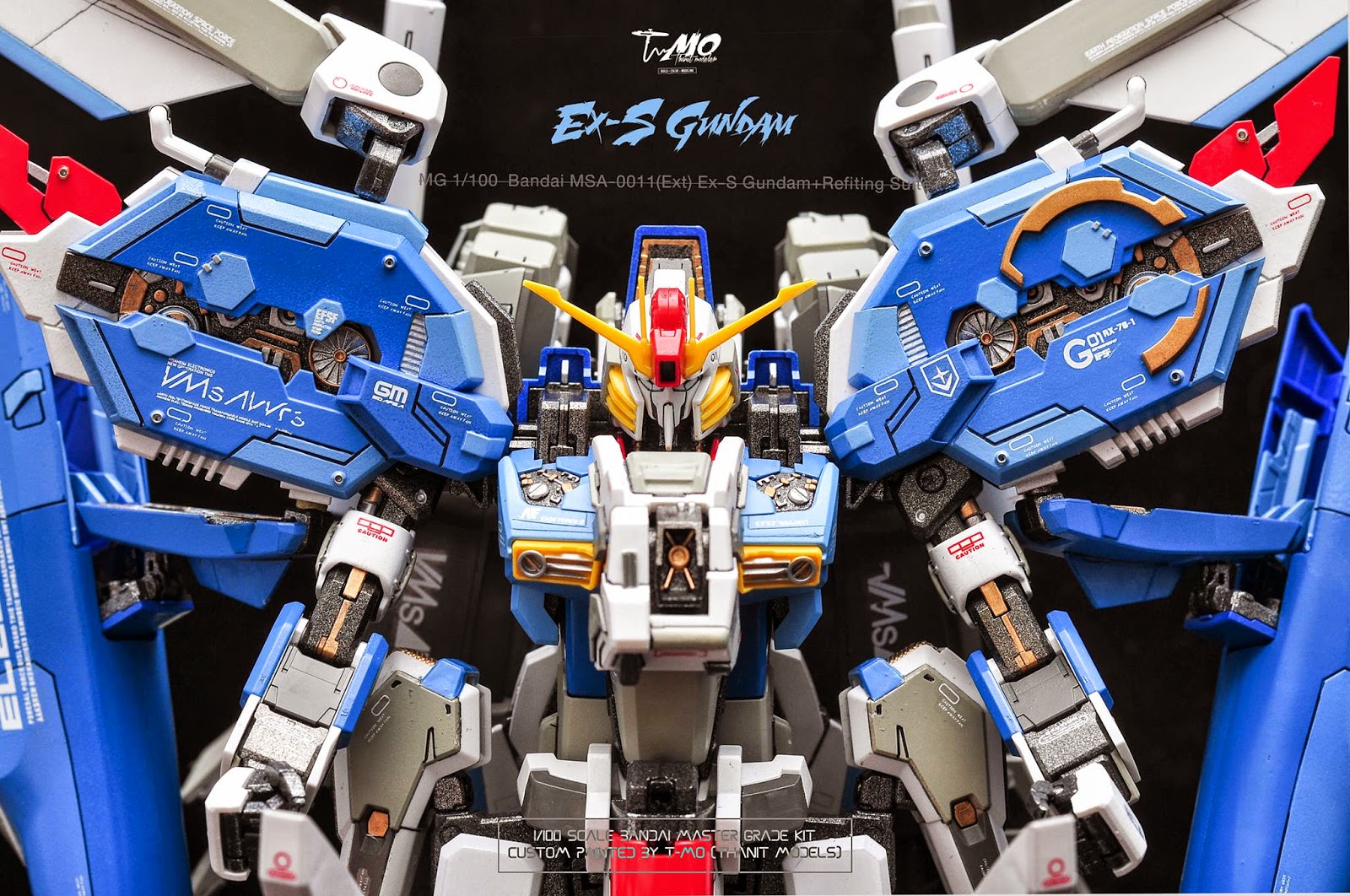 Custom Build: MG 1/100 Ex-S Gundam + Refitting Suit