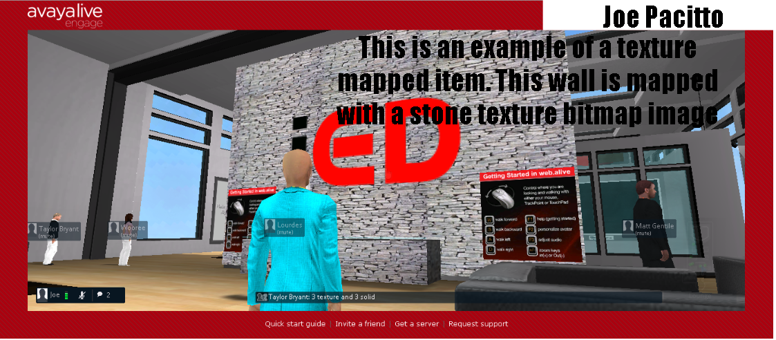 Joseph Pacitto: TEXTURE MAPPING