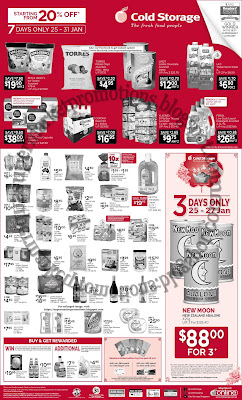 Cold Storage Weekly Ads 25 - 31 January 2019 ~ Supermarket Promotions