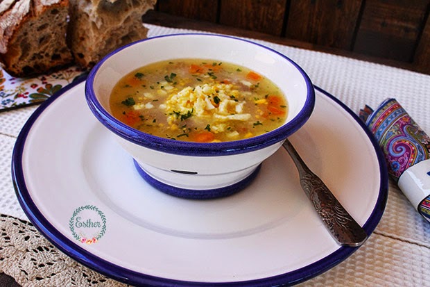 SOPA DE PICADILLO | El jardín de mis recetas