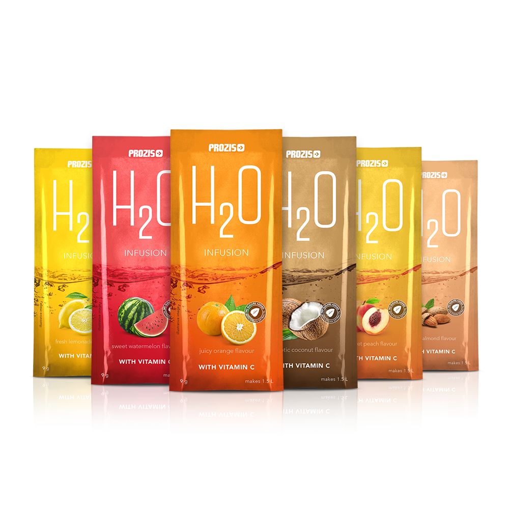 Teste as saquetas H2O Infusion da Prozis