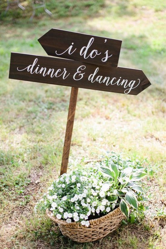 41 Insanely Cute Wedding Sign Ideas To Steal ~ geeks fashion