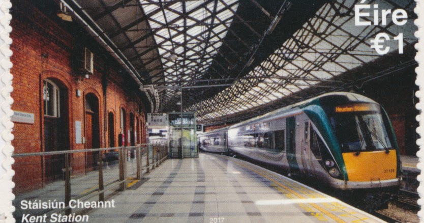 Sobre Filatelia y Ferrocarriles: Serie IE 22000 (Irlanda, 2017)