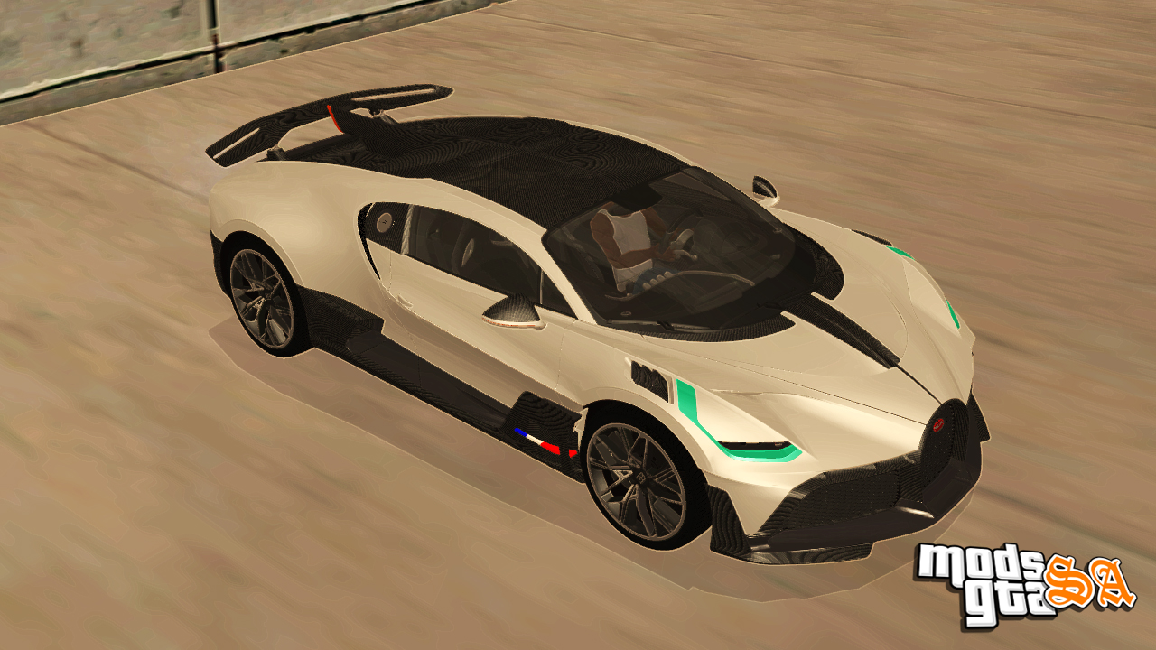 Mods GTA San Andreas: Bugatti Divo 2019