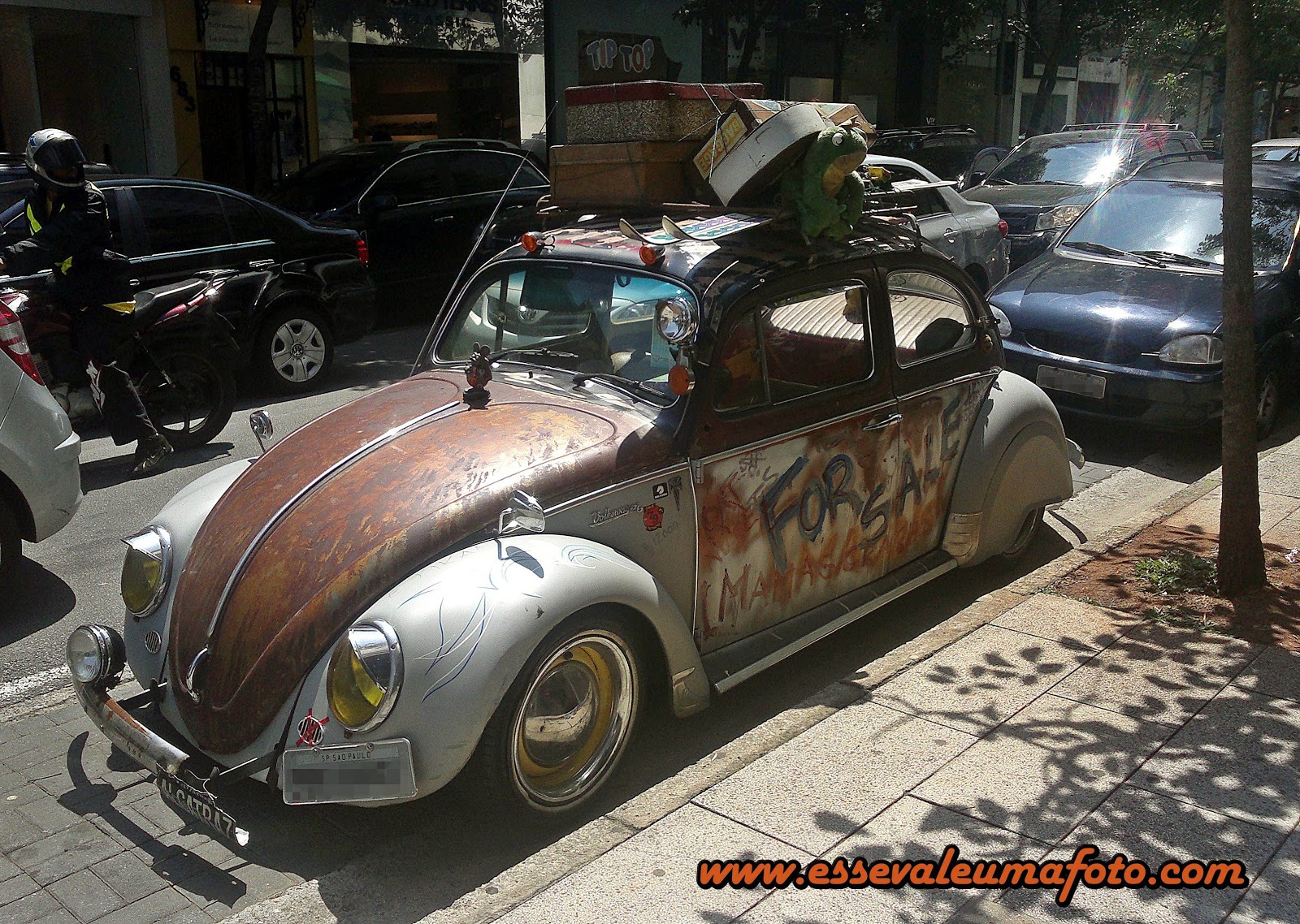 Registros Automotivos do Cotidiano: VW Fusca Custom