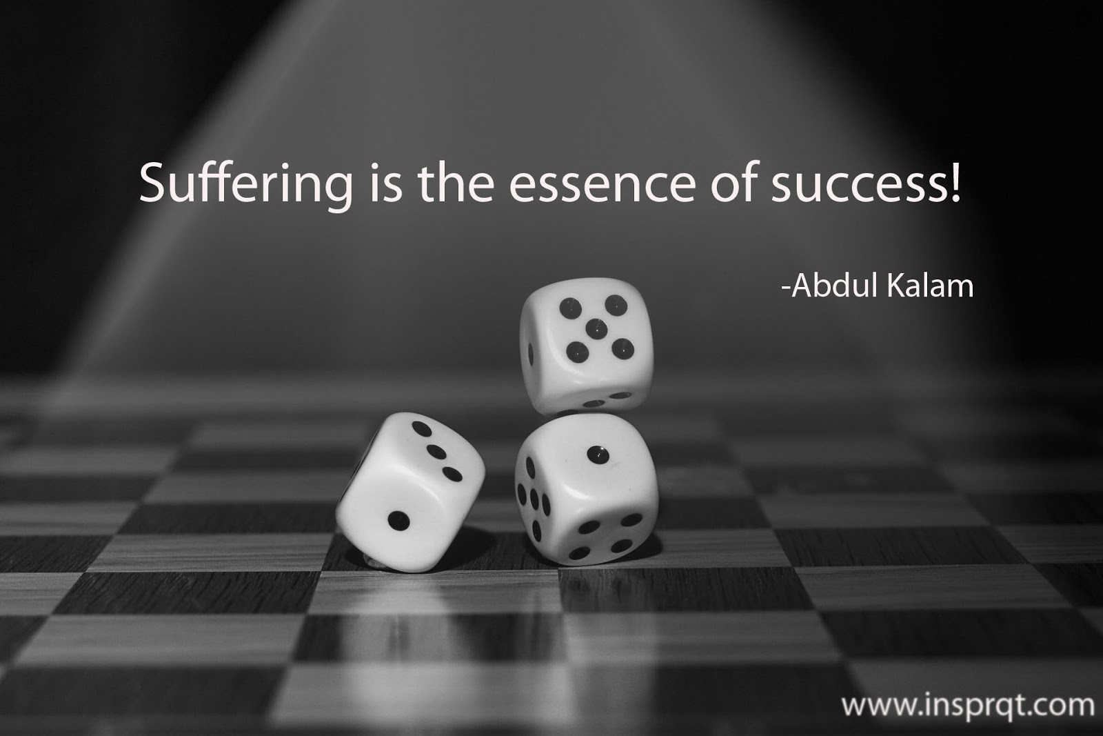 Suffering is the essence of success! - Inspirational Quotes