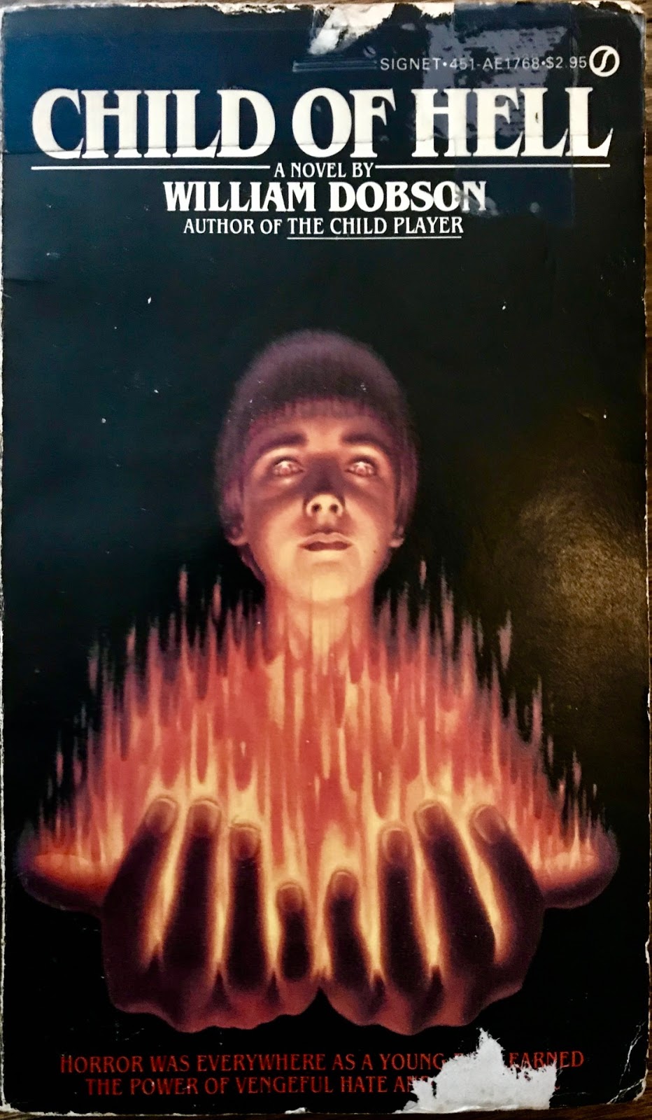Too Much Horror Fiction: Child of Hell by William Dobson (1982 ...