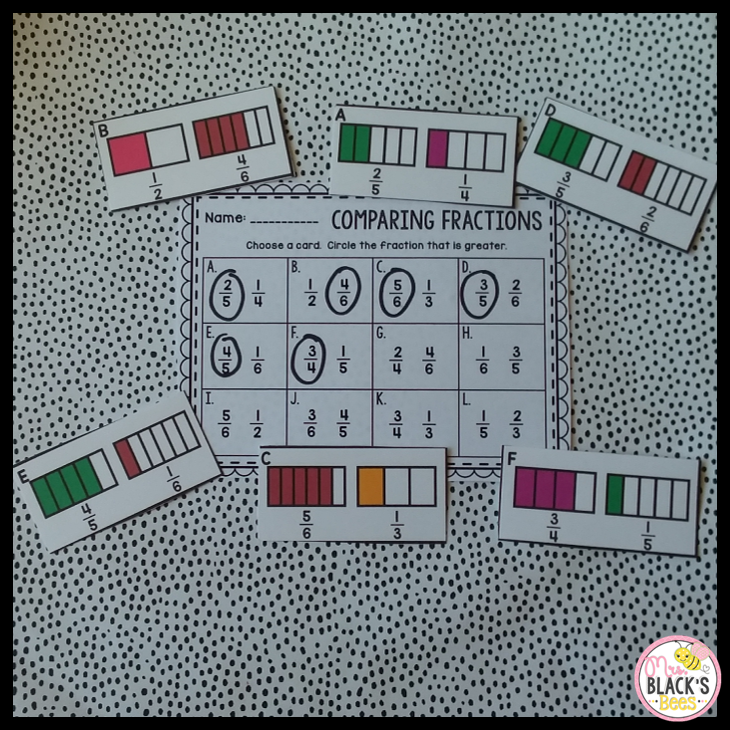 Non Themed Math Stations for First Grade | Mrs. Black's Bees