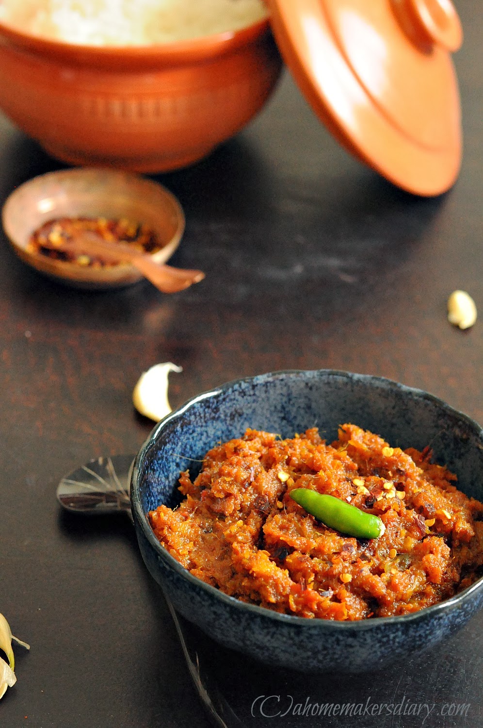 Loitya Macher Jhuri (Spicy Bombay Duck) - A Homemaker's Diary