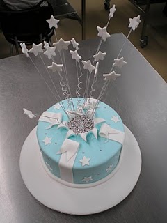 Love...Cake!: Exploding Stars Birthday Cakes