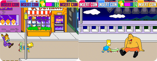 SHUGAMES !: The Simpsons Arcade Game (arcades)