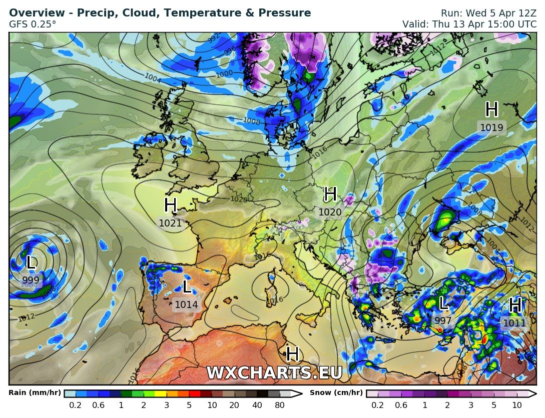 Weather News: Ισχυρος Αντικυκλωνας φέρνει καλες καιρικες συνθηκες σε ...