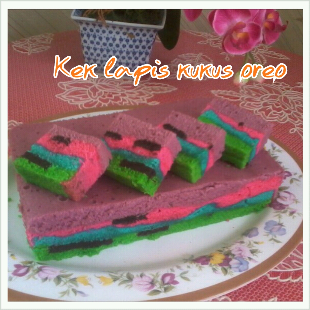 Sweet red cherry: KEK LAPIS KUKUS OREO