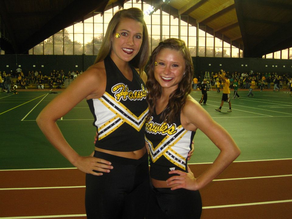 NFL and College Cheerleaders Photos: Iowa Cheer & Dance Squads Deliver