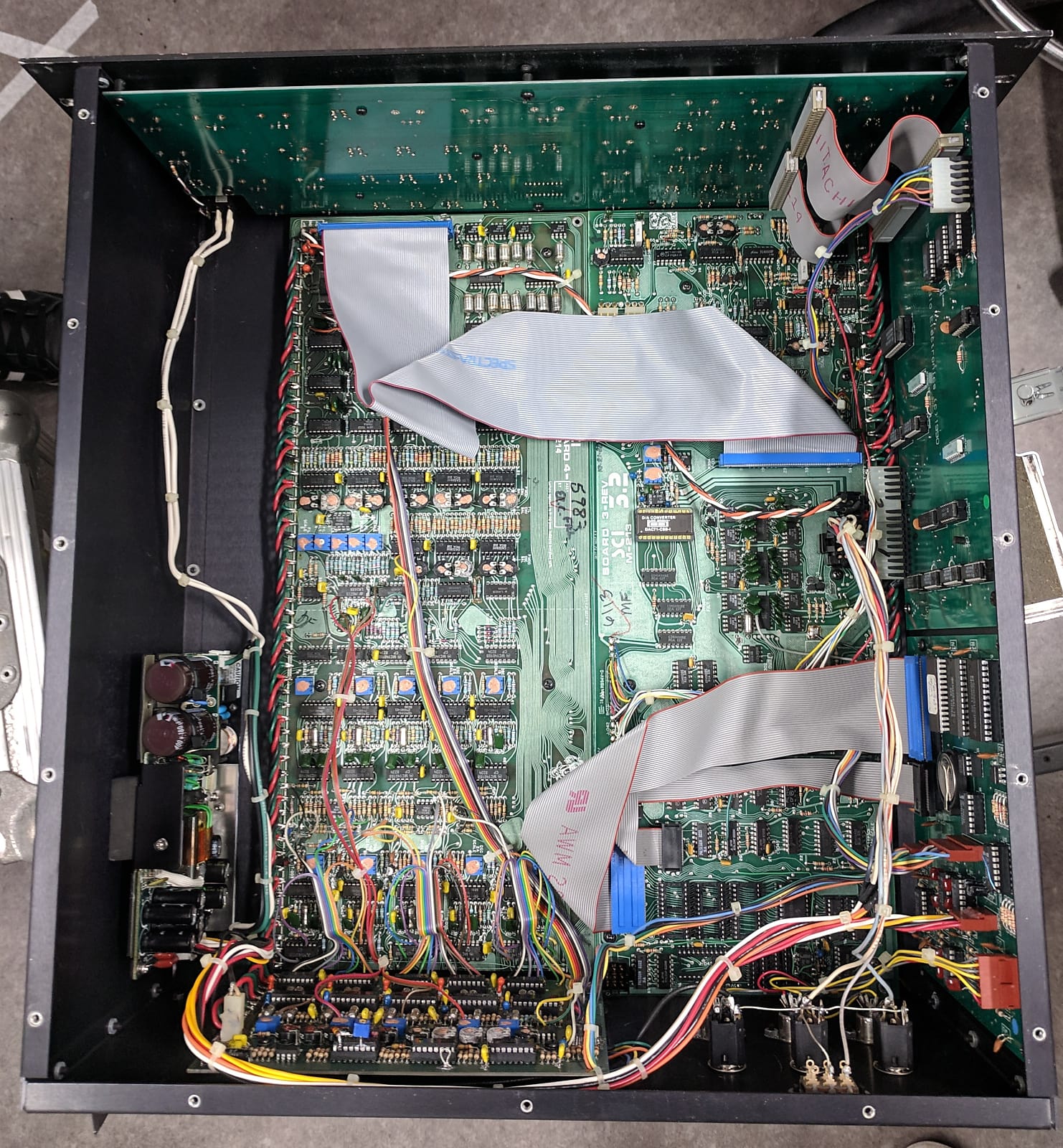 MATRIXSYNTH: Rare Studio Electronics P-Five Rev3.2 - Rack Mount Prophet ...