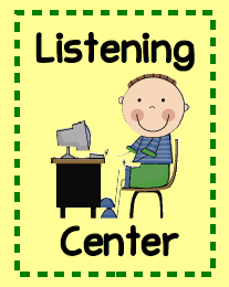 Permanent Center: Listening Center | Teach123
