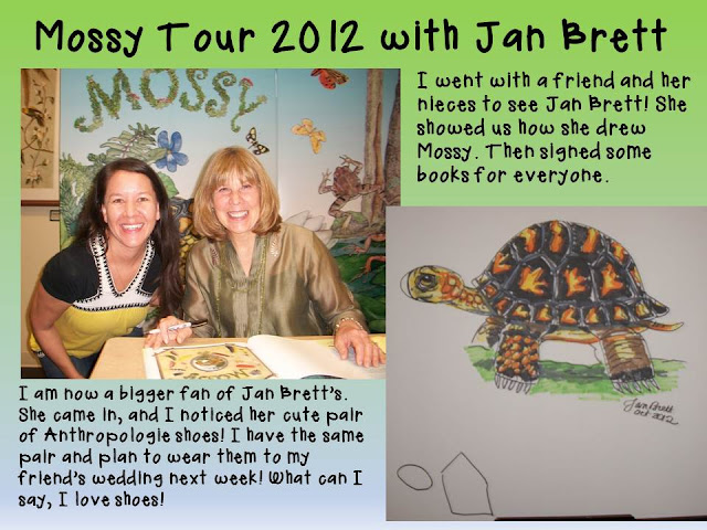 Mossy Tour 2012... with Jan Brett! - Learning With Mrs. Brinn