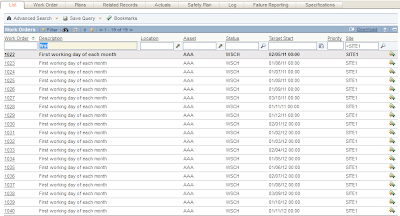 IBM Maximo Customization and Development: How to schedule Preventive ...