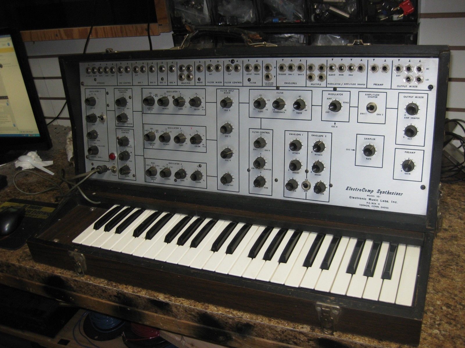 MATRIXSYNTH: EML ELECTRO COMP 101 SYNTHESIZER