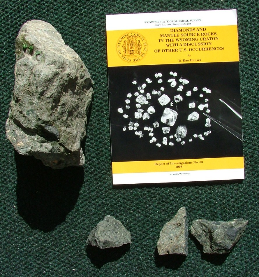 Wyoming Diamond & Gemstone Province: Kimberlite Pipes and Volcanoes