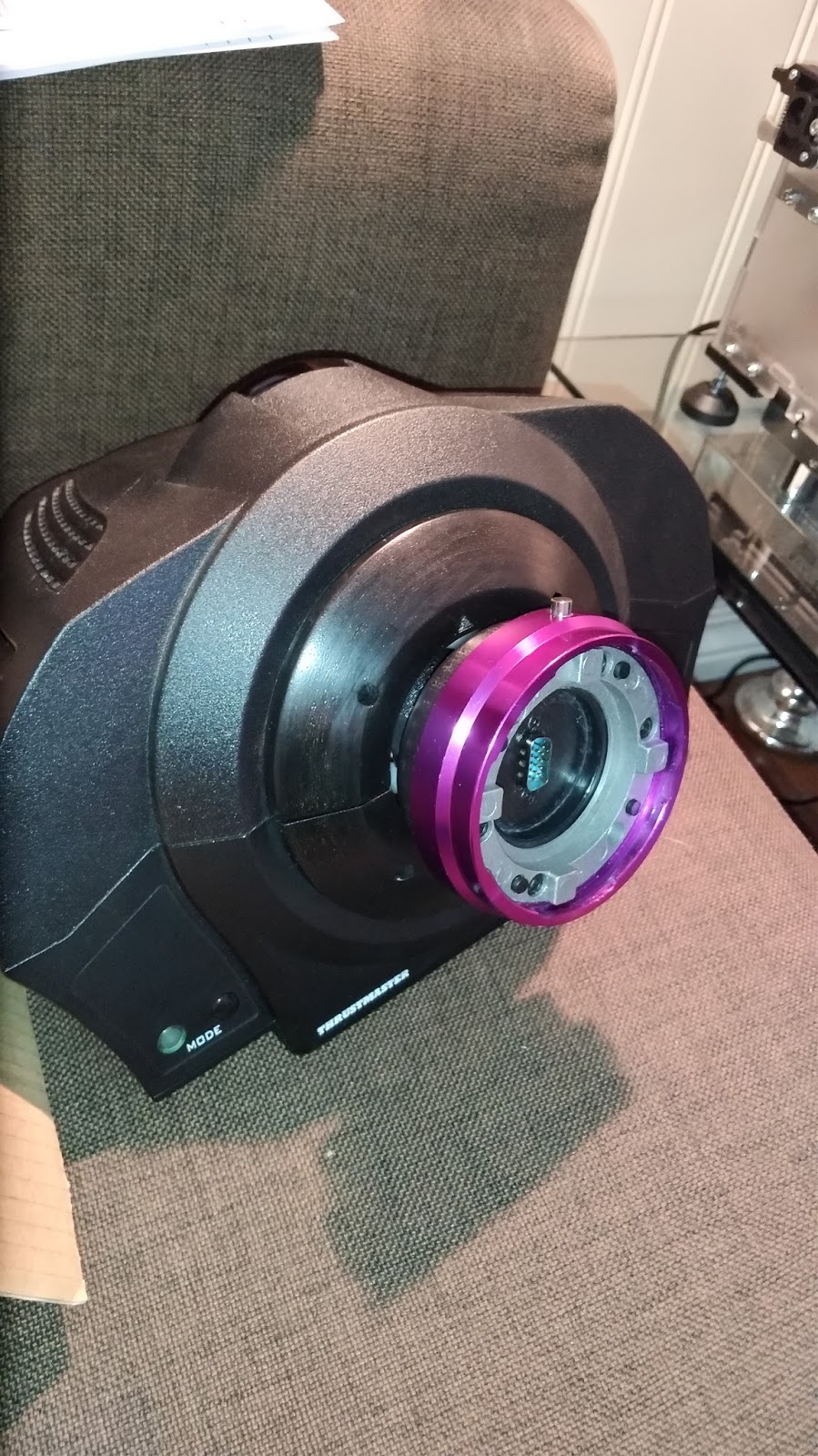 Morten's Techcave: Thrustmaster TX/T300 Quick Release adapter