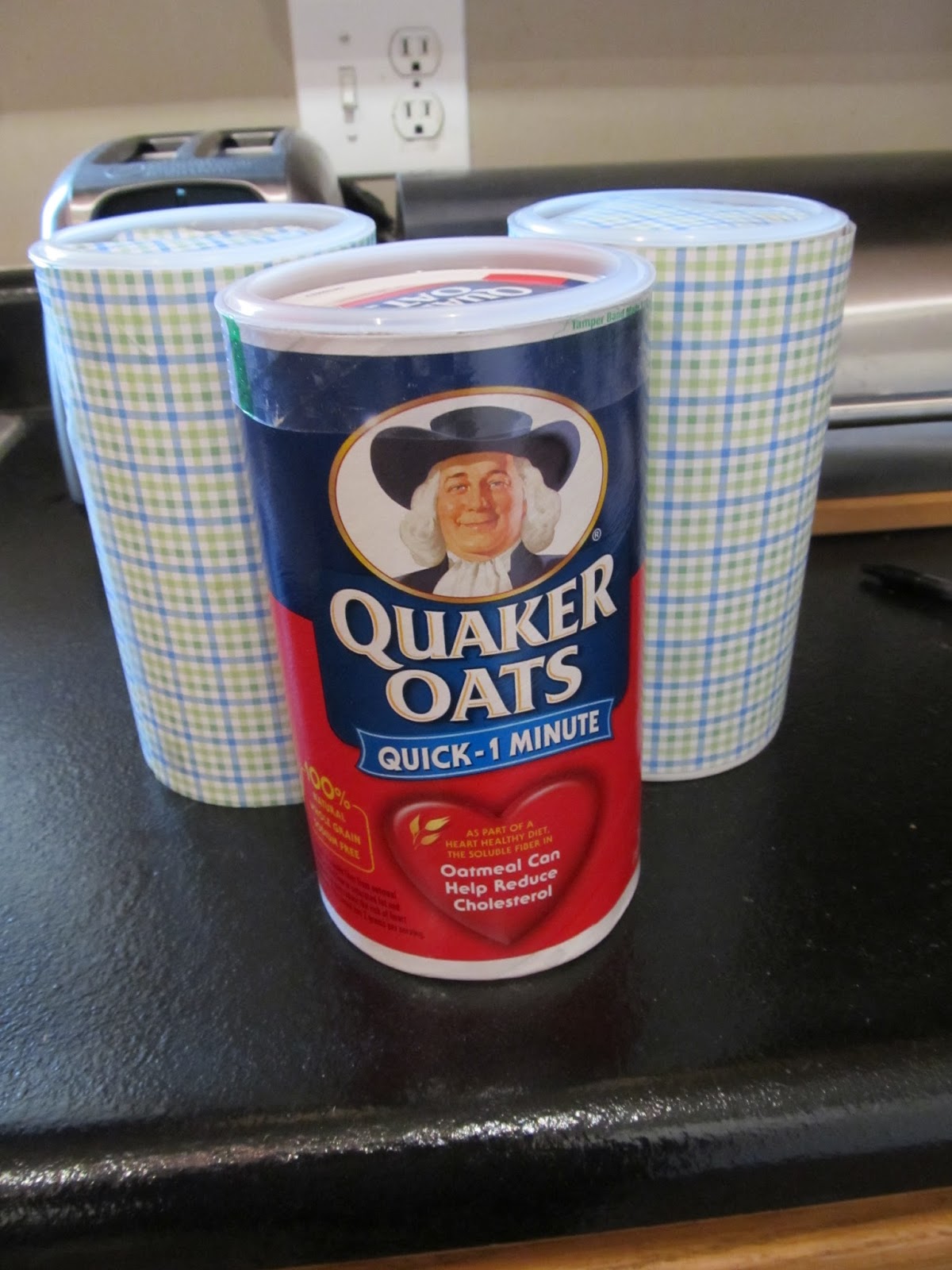 Charlie The Cavalier : Quaker Oats Can- Cookie Container