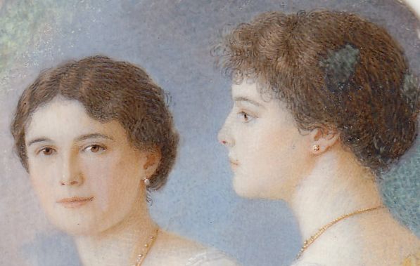 2 - European Miniature Portraits: Helzel, Adolf - Grand Duchesses Olga ...