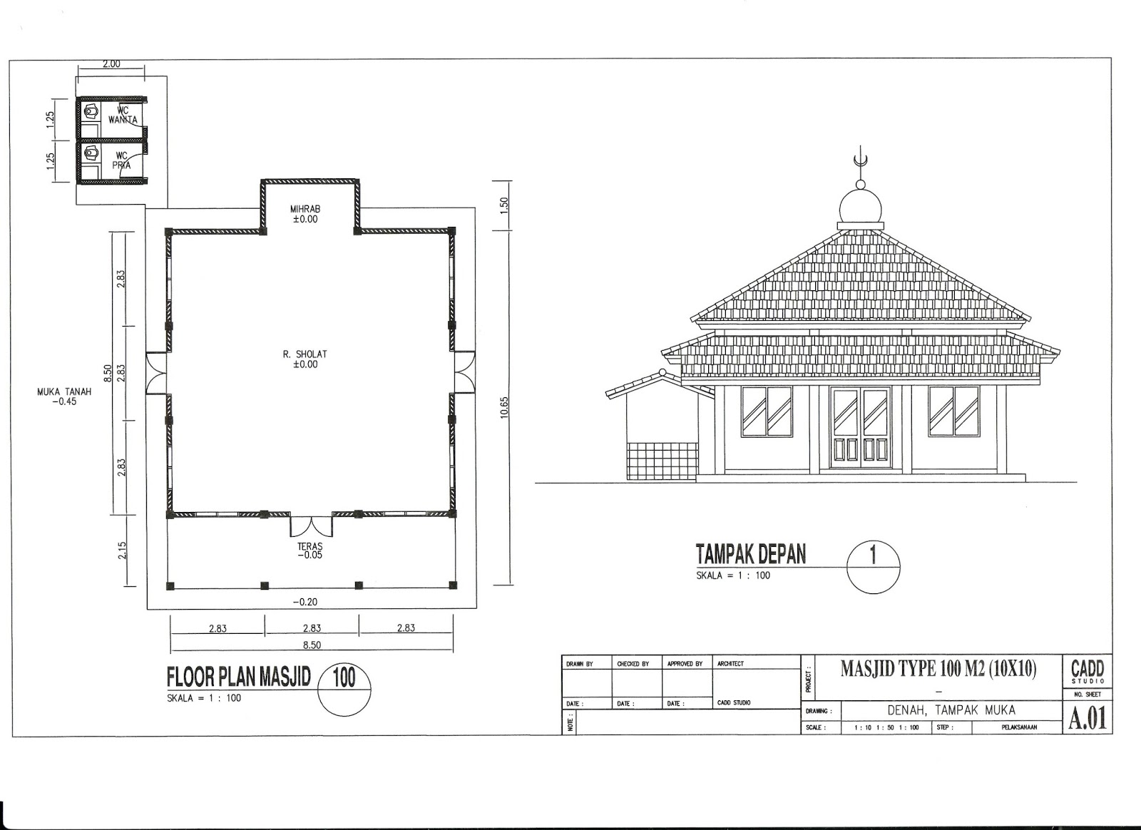 Jejak Masjid: Ukuran Masjid