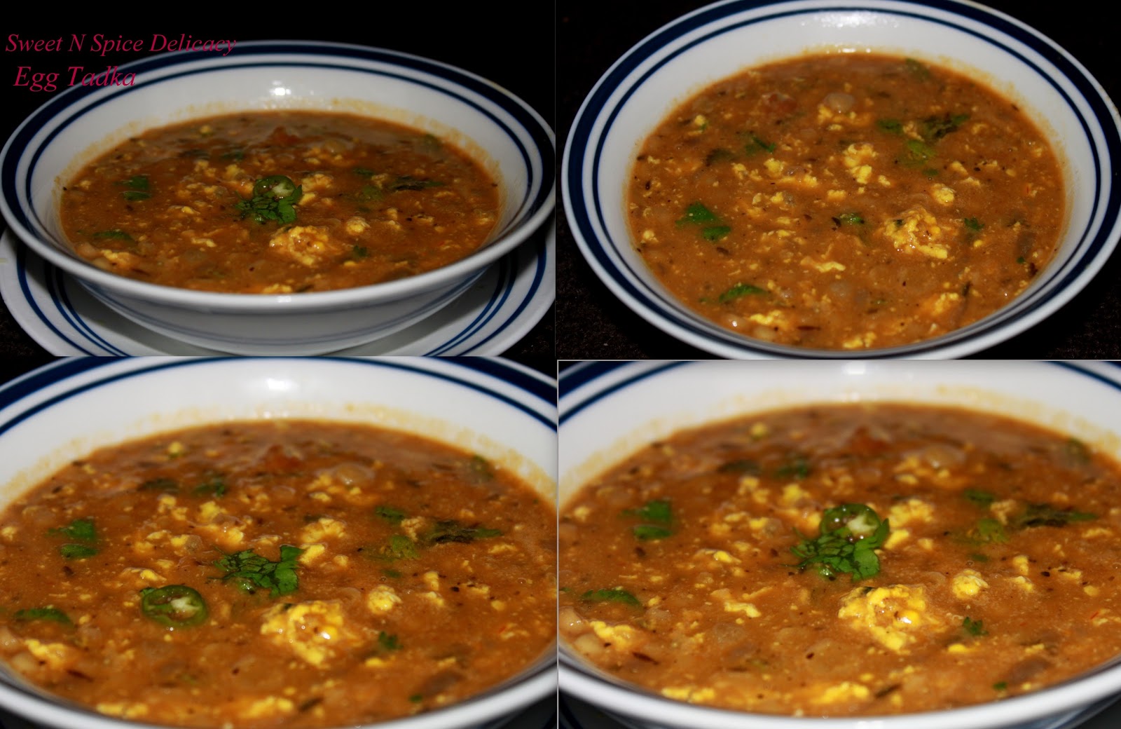 sweet n spice delicacy: Egg Tadka