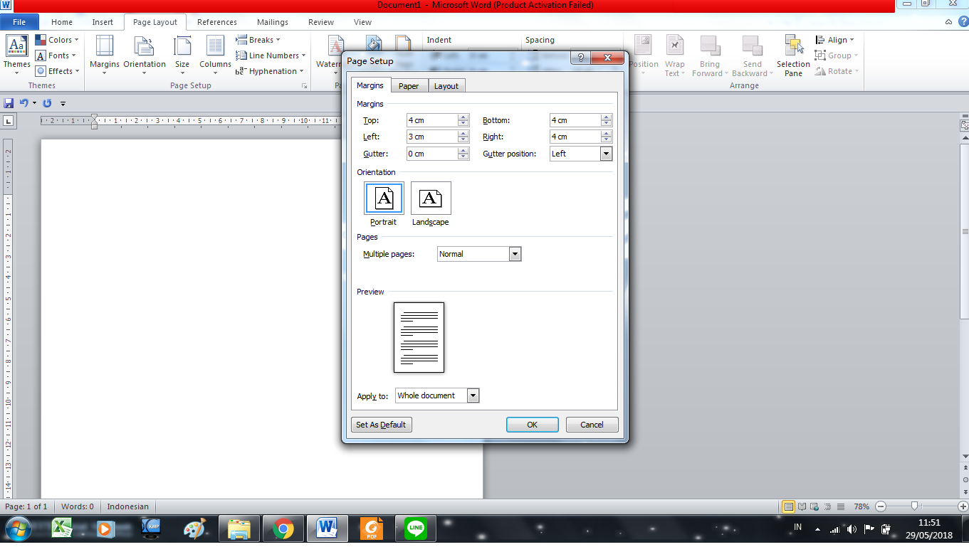 Format Makalah di Microsoft Word